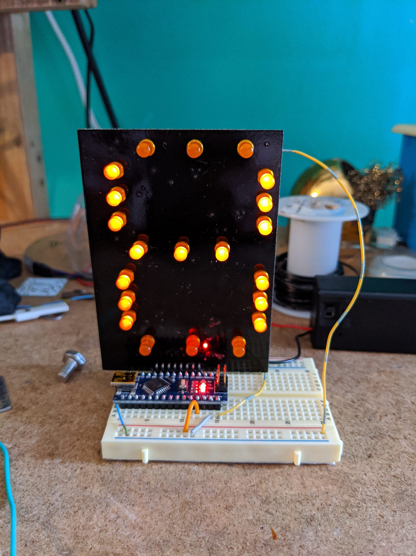 Project — Large format 7 segment display for Arduino Nano | by Cameron ...