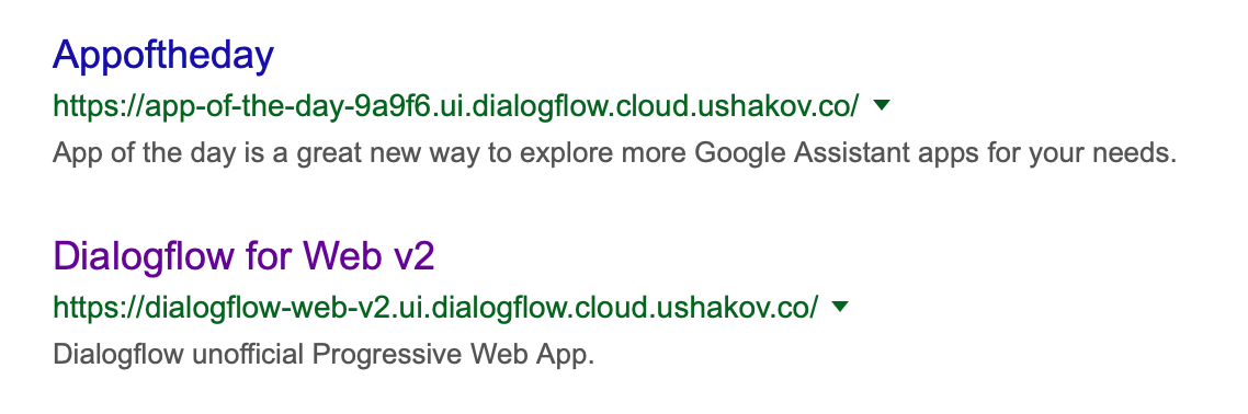 Dialogflow and Actions on Google for Web | by Ushakov | Medium