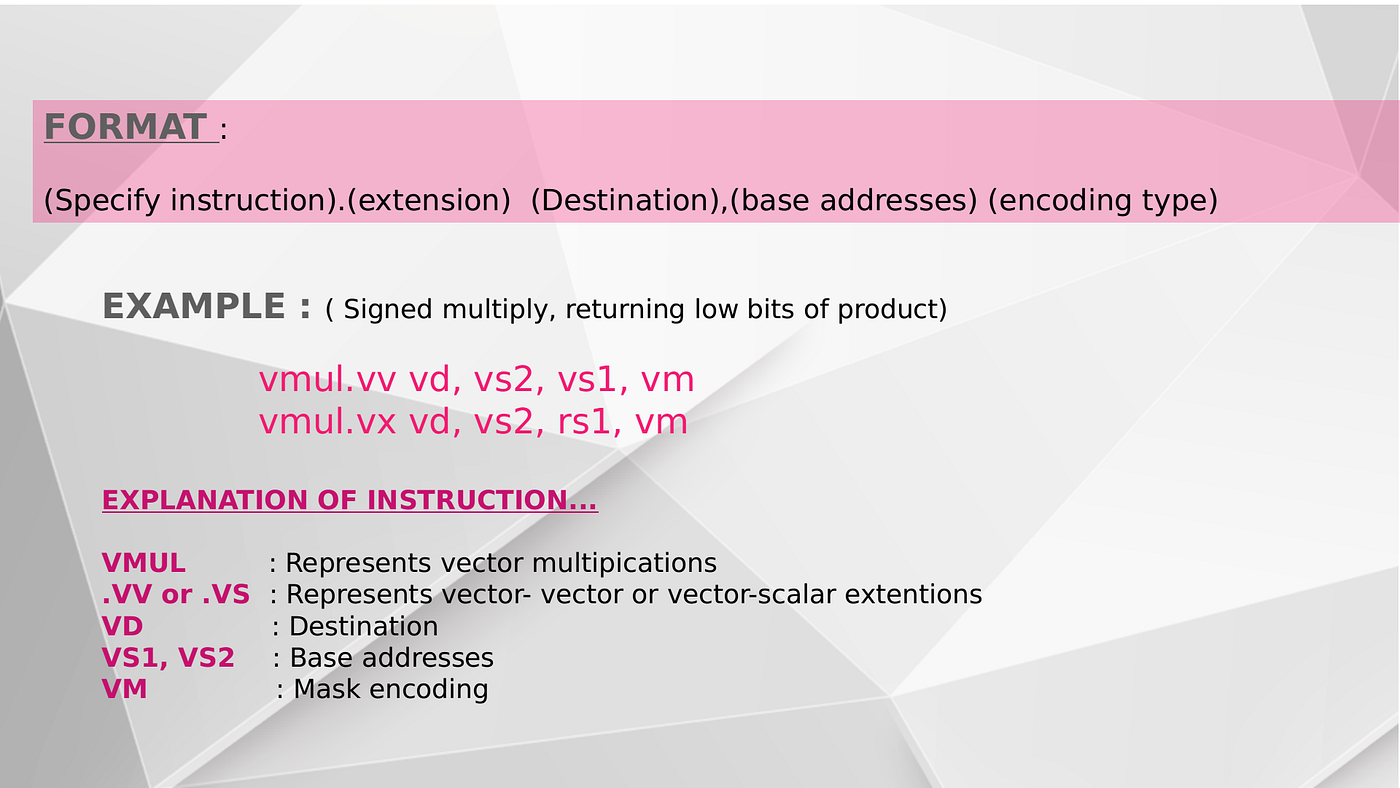 In 3 Steps know RISC V — VECTOR INSTRUCTIONS : level 1 (Basics ...