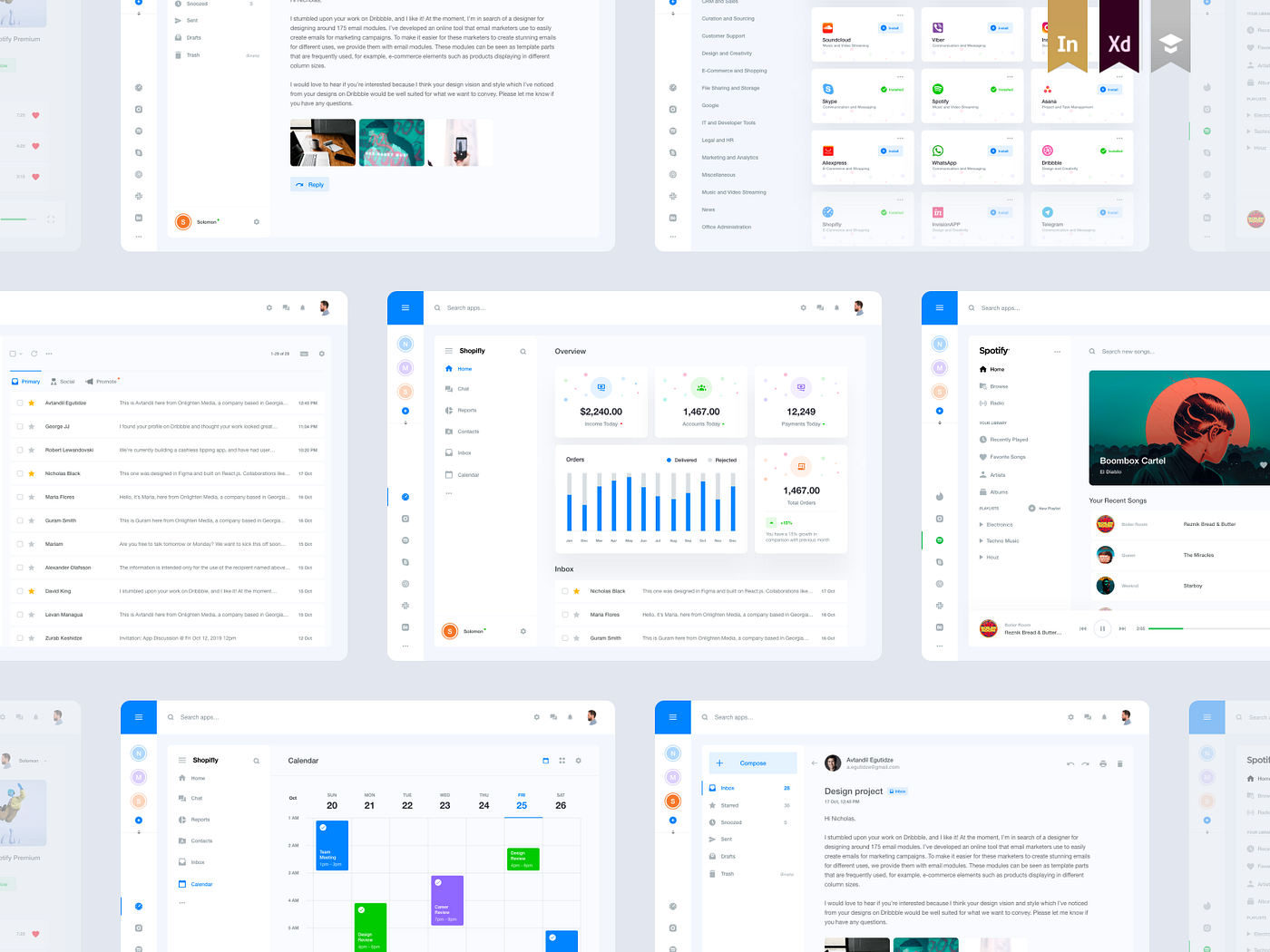 Website Dashboard UI Examples Inspiration #35 | TMDesign