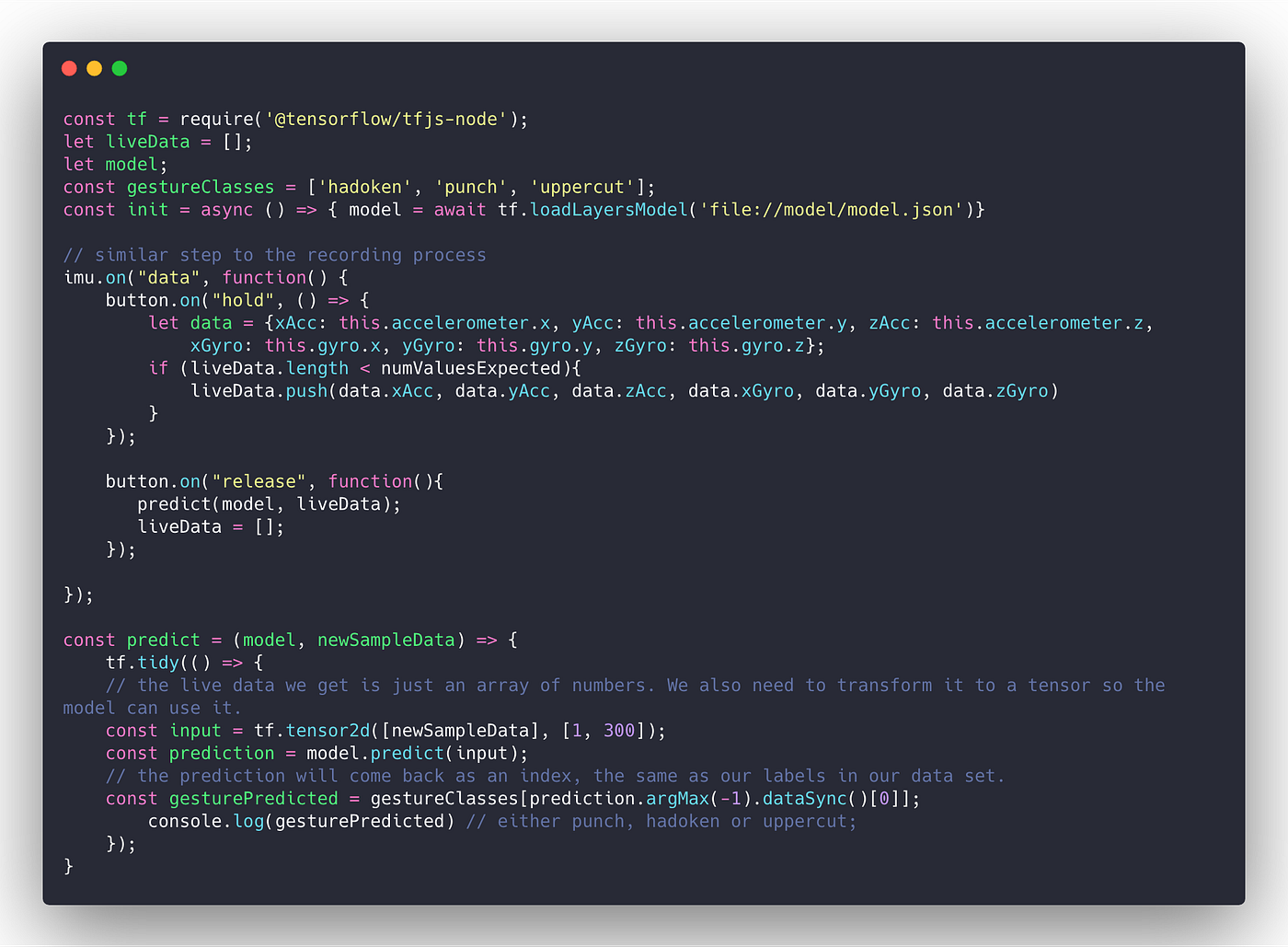Play Street Fighter with body movements using Arduino and Tensorflow.js ...