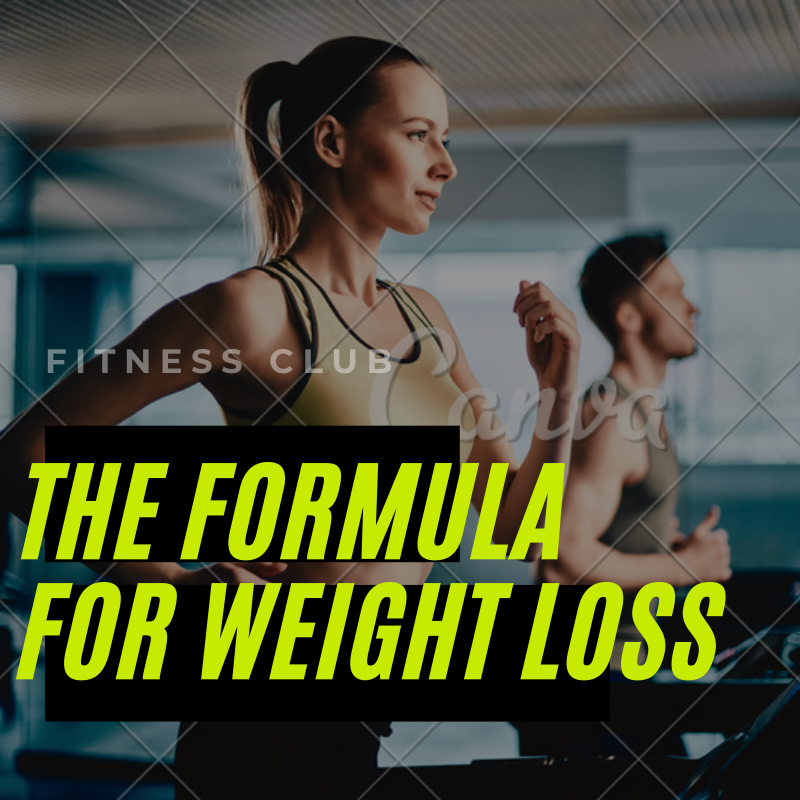 The Formula For Weight Loss. Posted in How To Lose Weight Fast | by ...