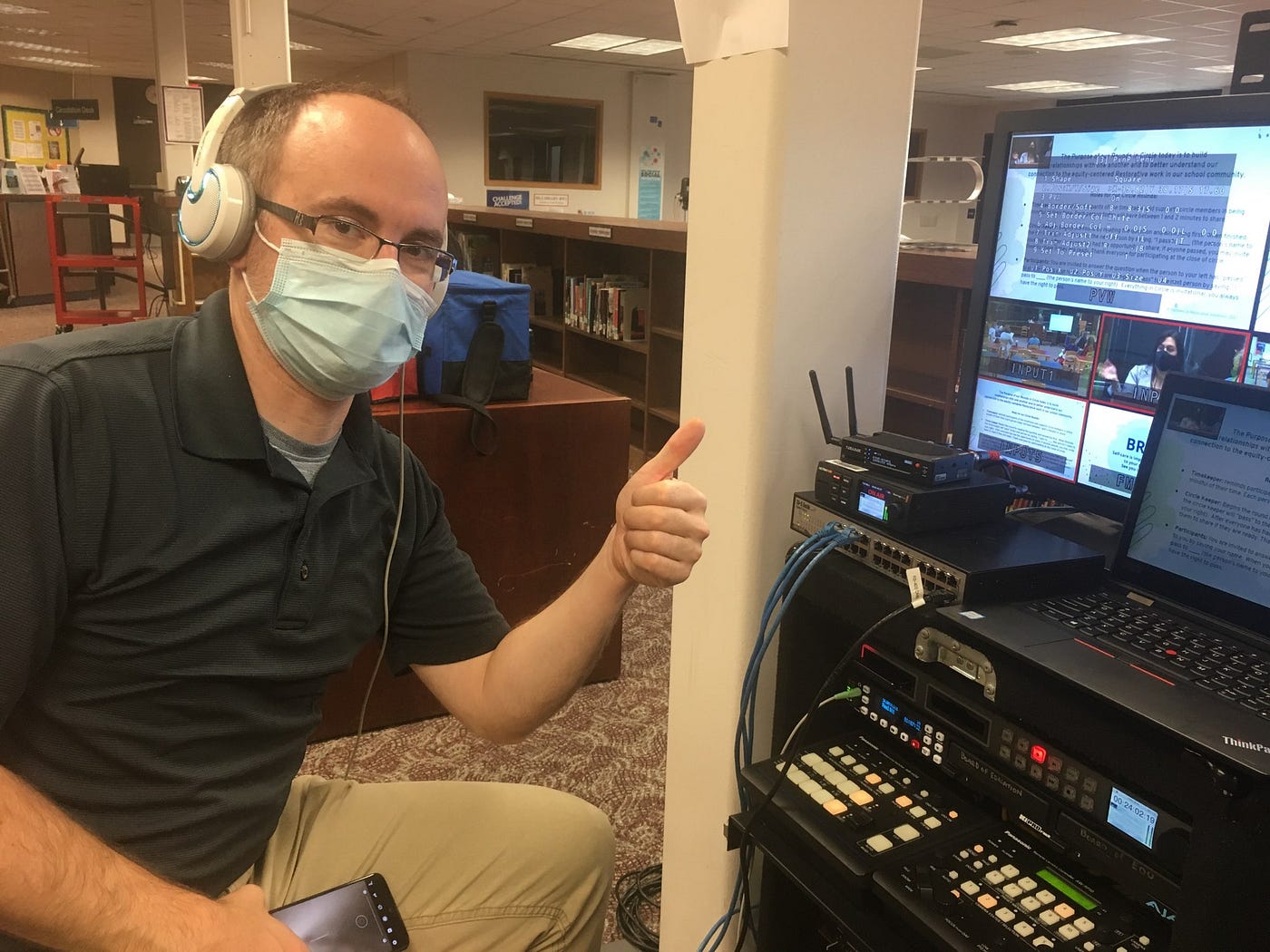 Ever wonder what goes on behind the scenes of a news broadcast? | by ...