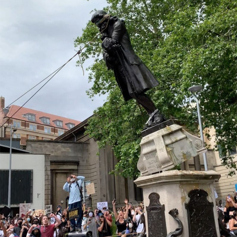 Edward Colston Statue: The Day It Was Pulled Down | by Sam Gillies | Medium