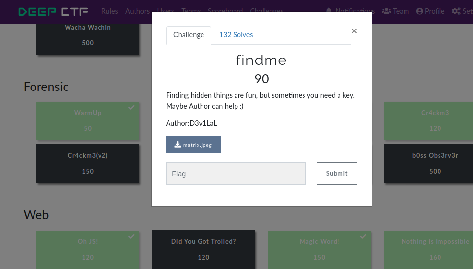 DEEP CTF writeup Part-1. Hello Everyone, recently we… | by Cryptonic007 | InfoSec Write-ups