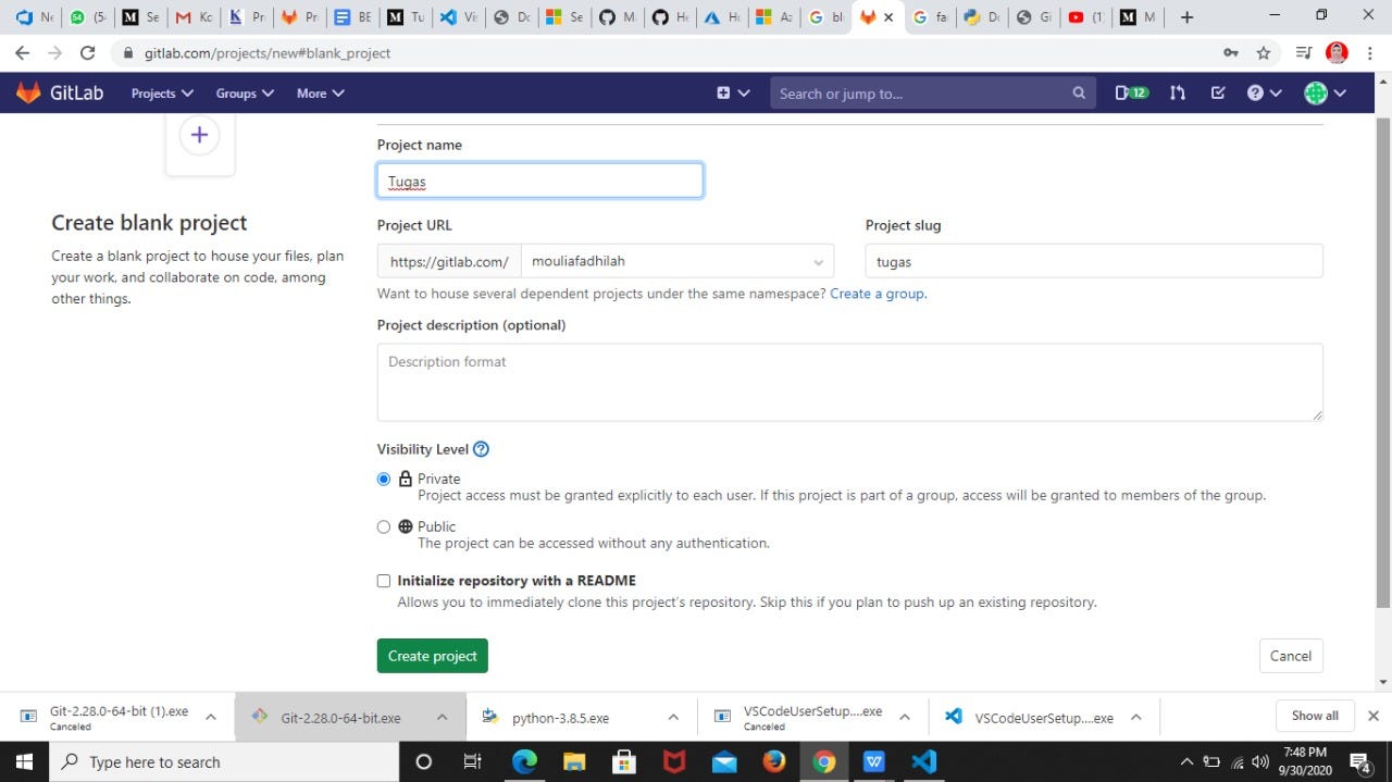 Tutorial CI GitLab menggunakan Python | by Mouliafadhilah | Medium