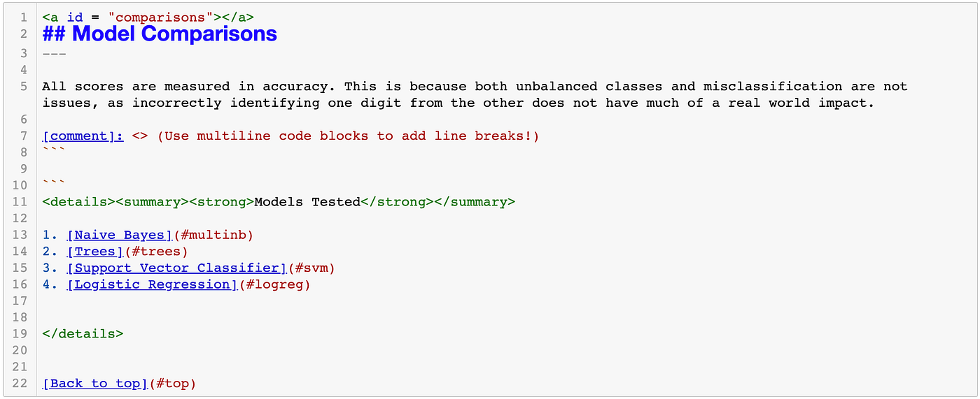 Basic Jupyter Notebook Organization with HTML | by Derek Steffan | Medium