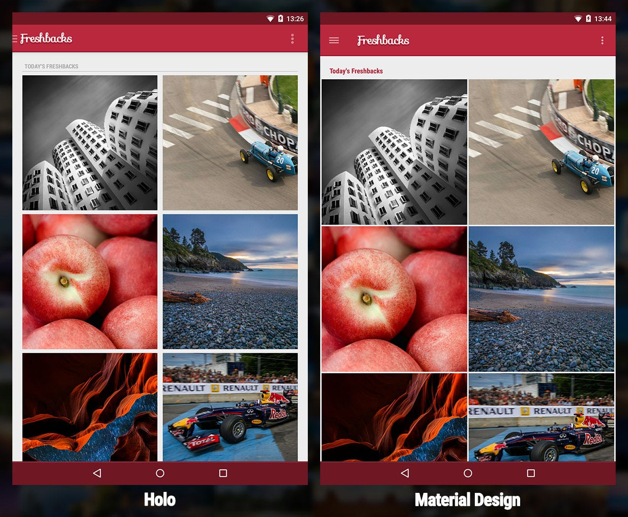 How to upgrade your app’s design from Holo to Material Design — A case ...