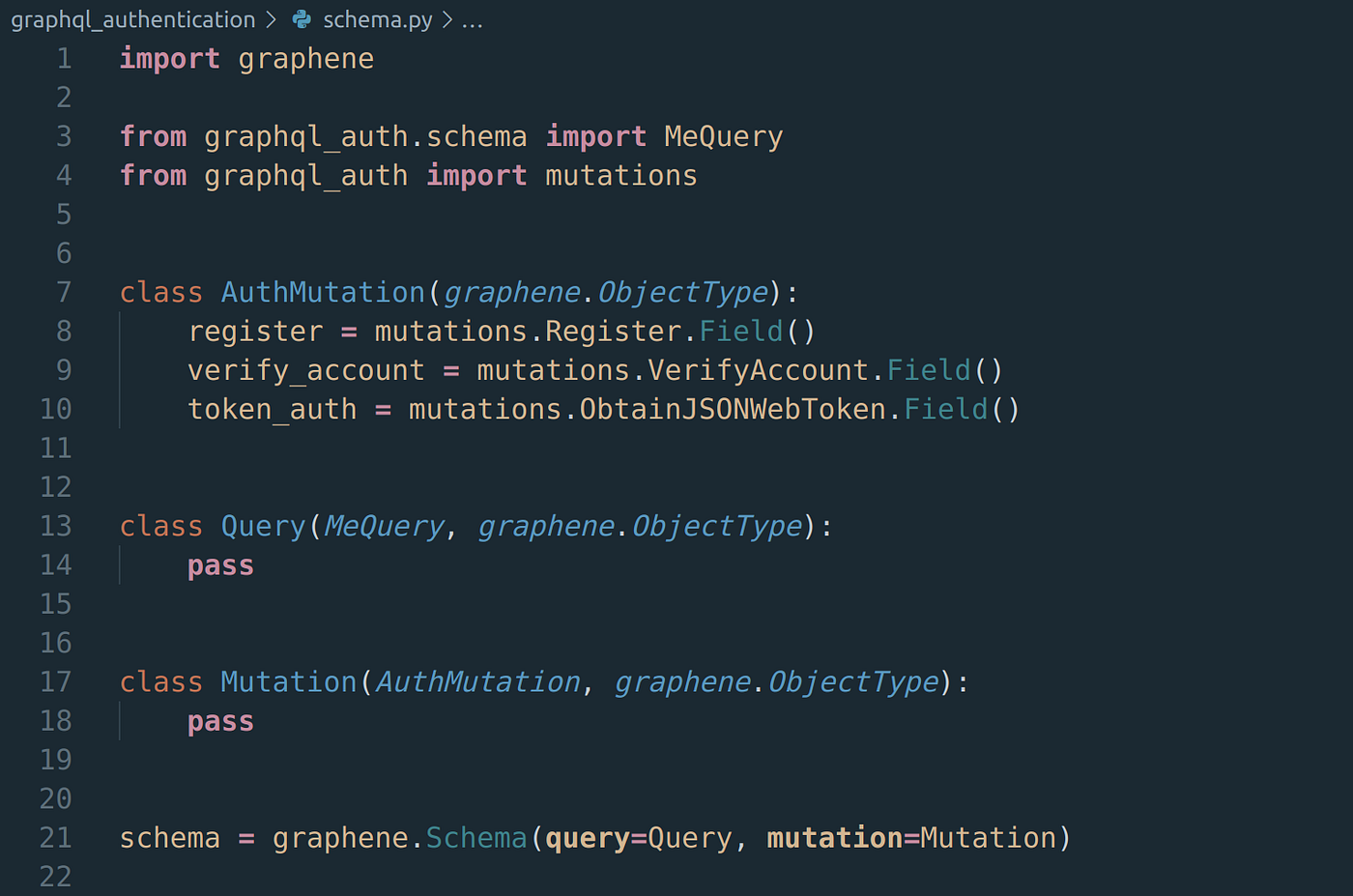 Create a GraphQL Authentication Backend with Django | by Aayush Acharya | Python in Plain English