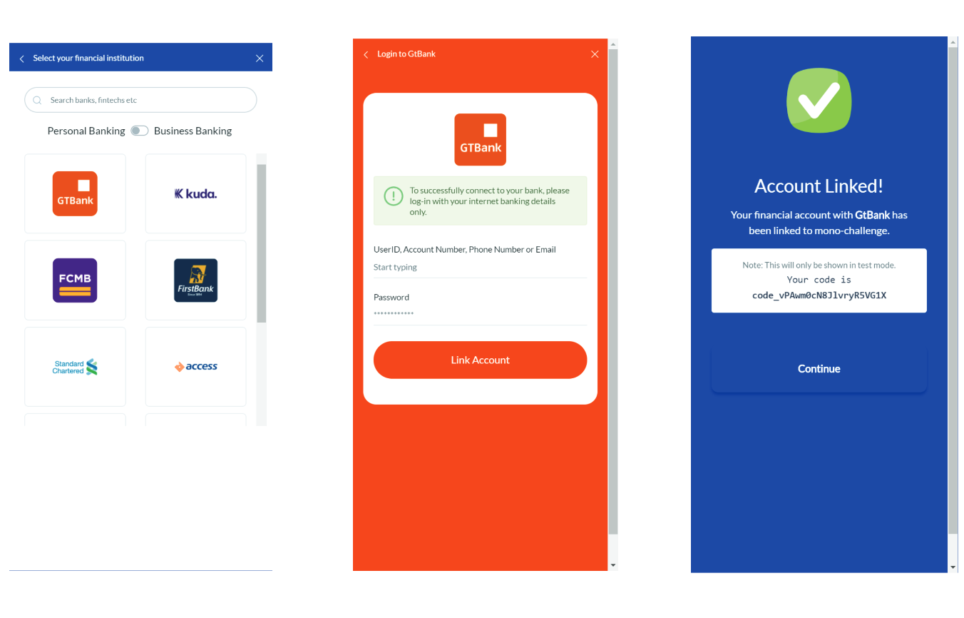 How to: Access your users’ financial account with Mono API. | by Mono ...