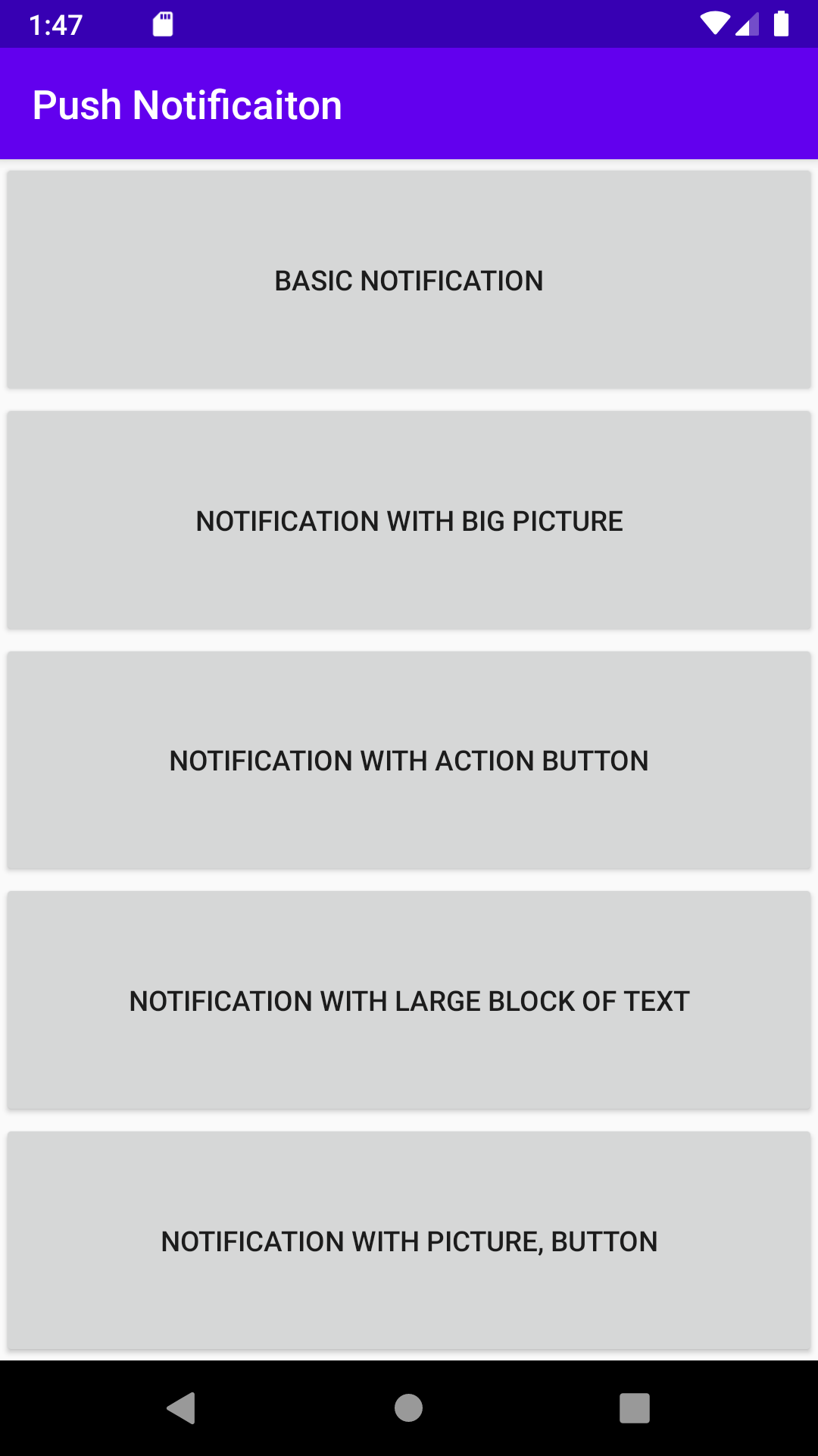 Basic Android Notification. Steps for creating very basic version… | by ...
