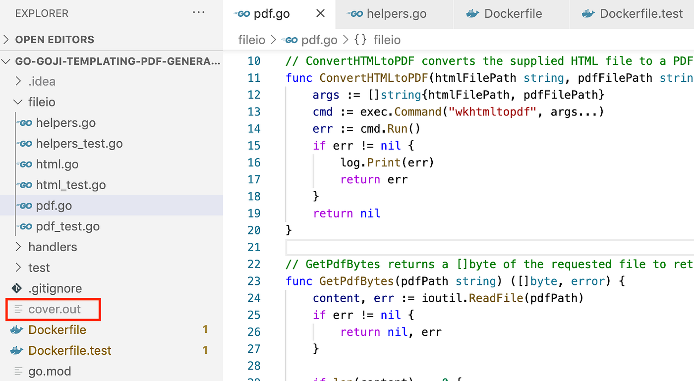 Running Go Unit Tests Inside a Docker Container | by Brandon Atkinson ...