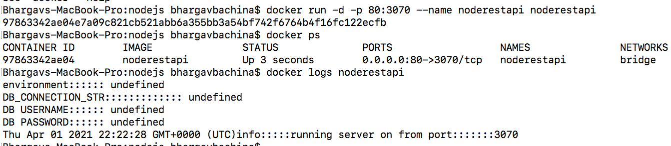 How To Run And Deploy Nodejs Rest Api On Azure App Services By Bhargav Bachina Bachina Labs