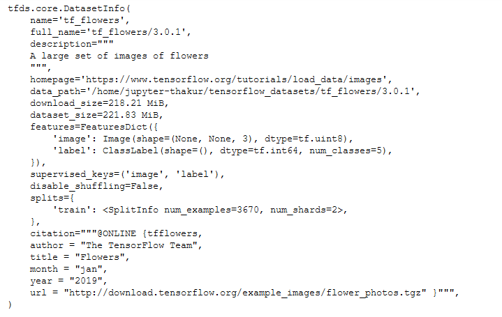 TensorFlow Image Classification With TF_Flowers Dataset | by Nutan | Medium