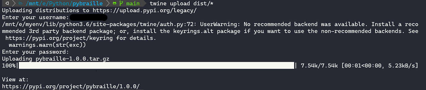 How to create a python package and publish to PyPI | by Vineeth ...