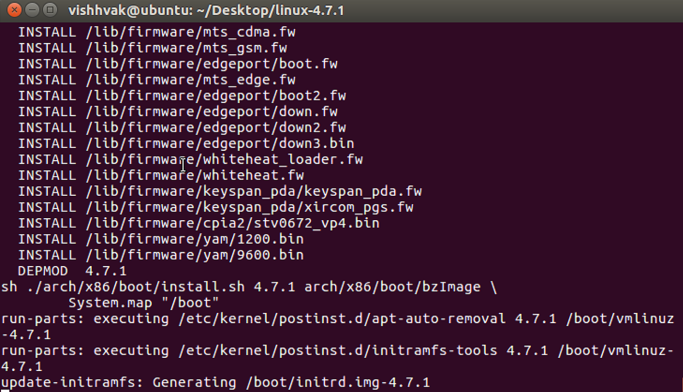 Compiling a Custom Linux Kernel on a Virtual Machine | by Vishhvak ...