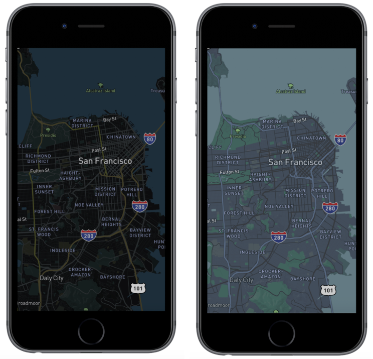 Maps for navigation. Better visual hierarchy of features and… | by ...