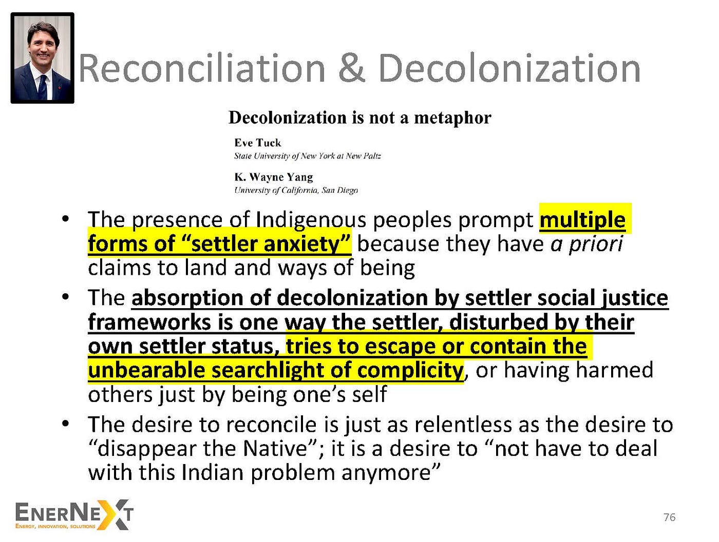 The Potential Impacts of Indigenous Reconciliation & Decolonization ...