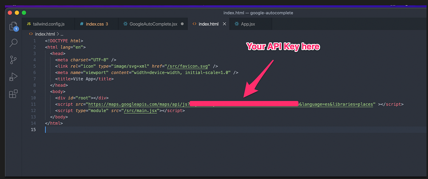 Create a Google AutoComplete Component with React & Tailwind | by ...