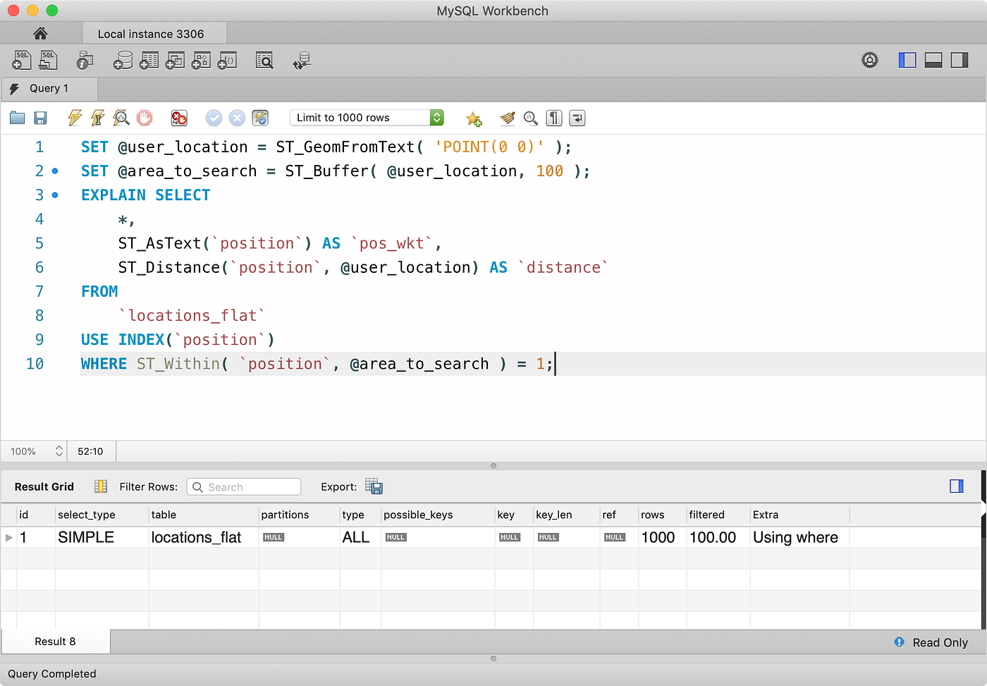 Playing with Geometry/Spatial Data Types in MySQL - ITNEXT