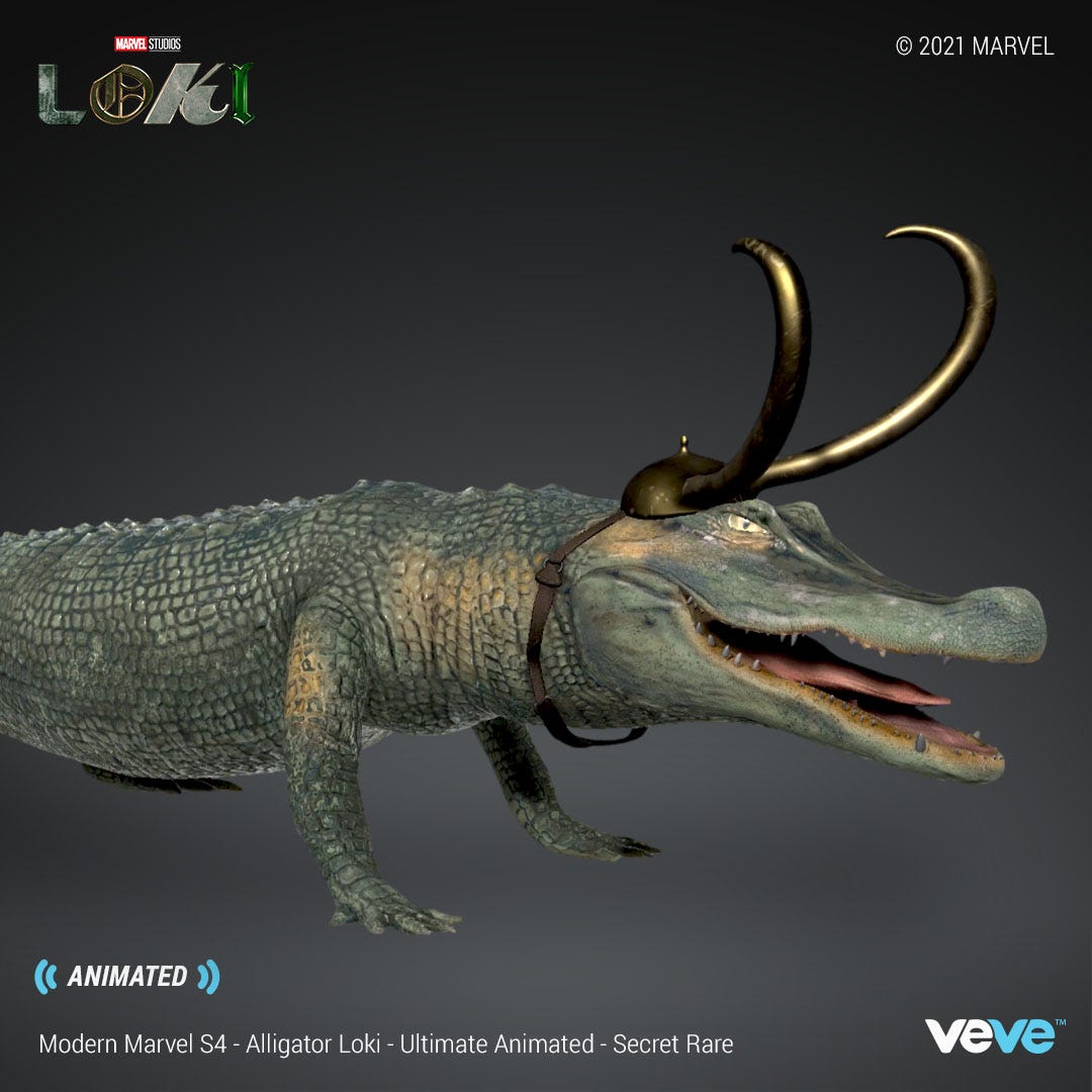 Modern Marvel Series 4 — Alligator Loki | by VeVe Digital Collectibles ...