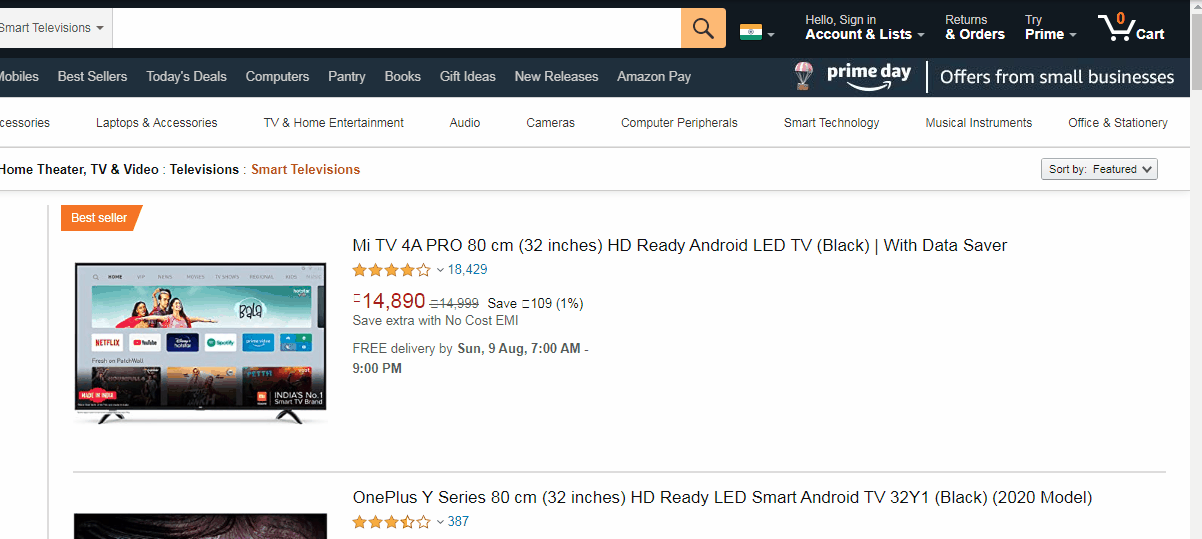 Web Scraping E Commerce Sites Using Selenium And Python By Chayan Bhattacharya Analytics