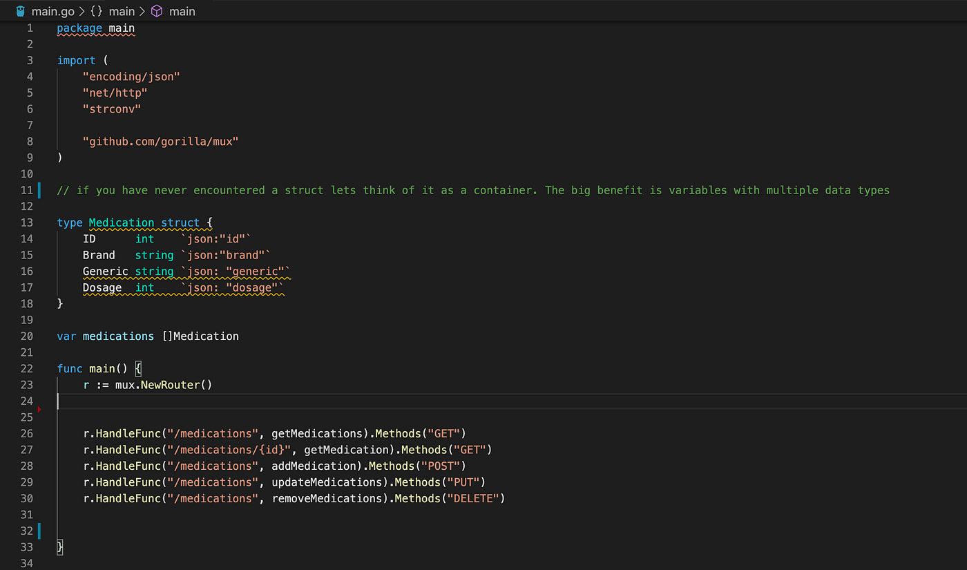 RESTful GO With MUX. Functional programming is all the rage… | by Jordan presnell | The Startup ...