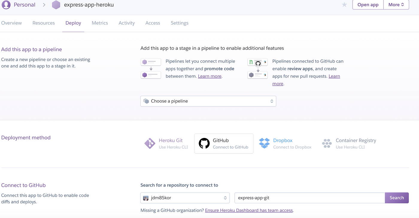 Nodejs Express Vue Heroku Lets Deploy Express Server Including By Dongmin Jang Medium