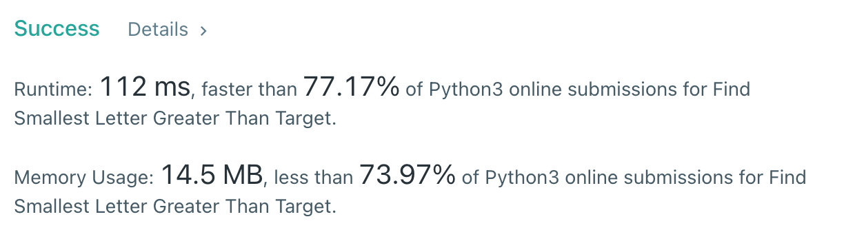 LeetCode Patterns Adventure 18 — Find Smallest Letter Greater Than Target | by Evan Hong | Feb ...