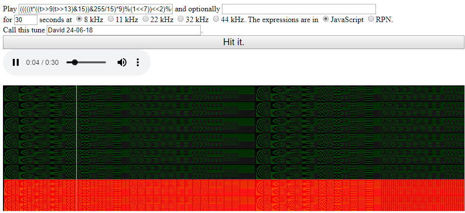 BYTEBEAT. Para realizar este audio, me guie de… | by David Tenorio | Medium
