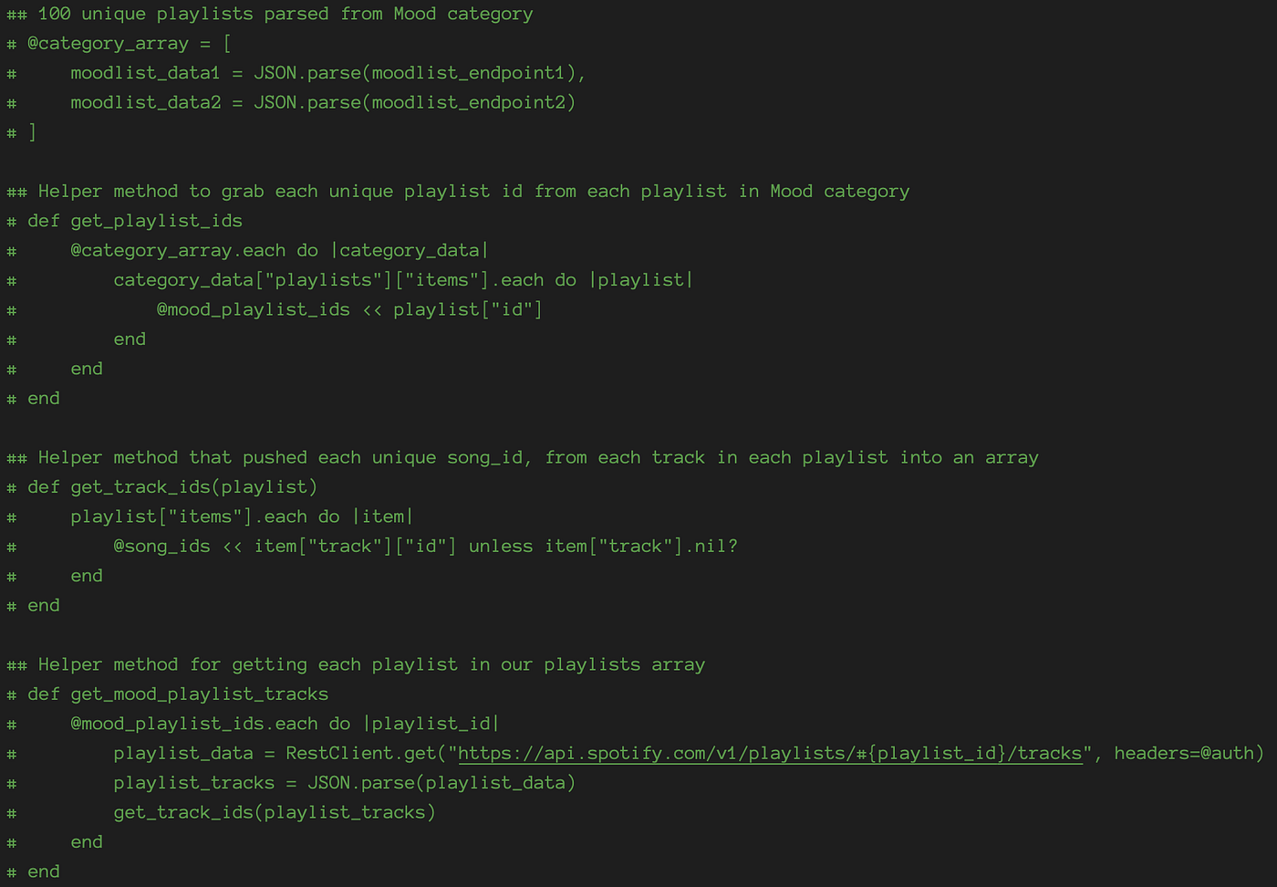 How to Access Spotify’s Web API Using Ruby, RESTClient, and JSON | by ...