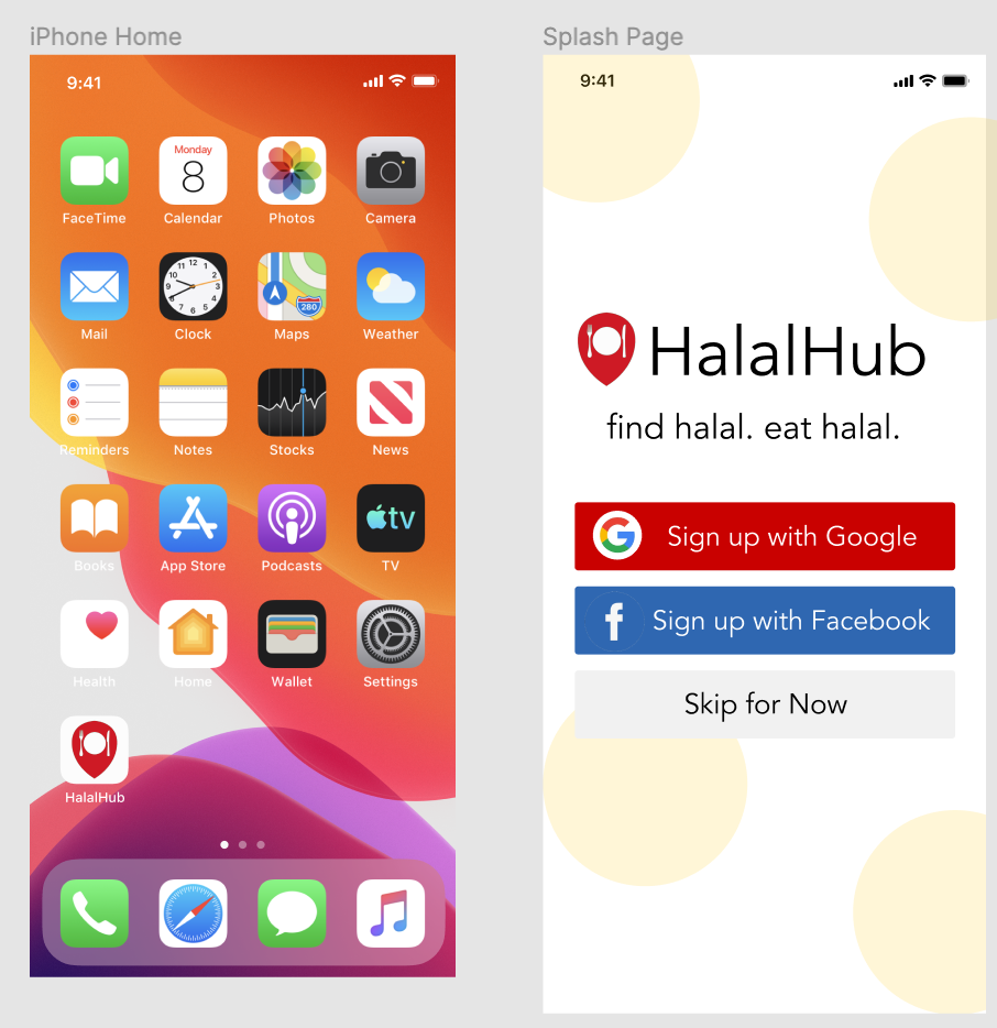 Detailed UX Case Study: Designing a Halal Food Finder & Delivery App ...