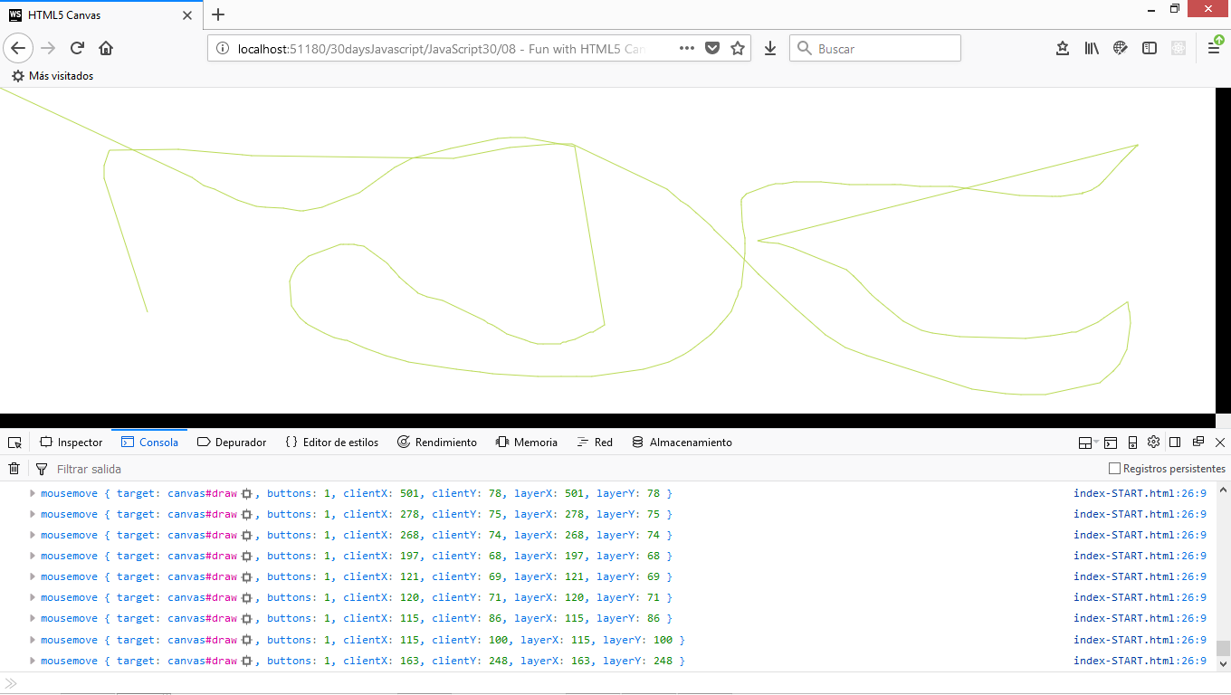 Pintando con el canvas, javascript. | by Yone Moreno Jiménez | Medium