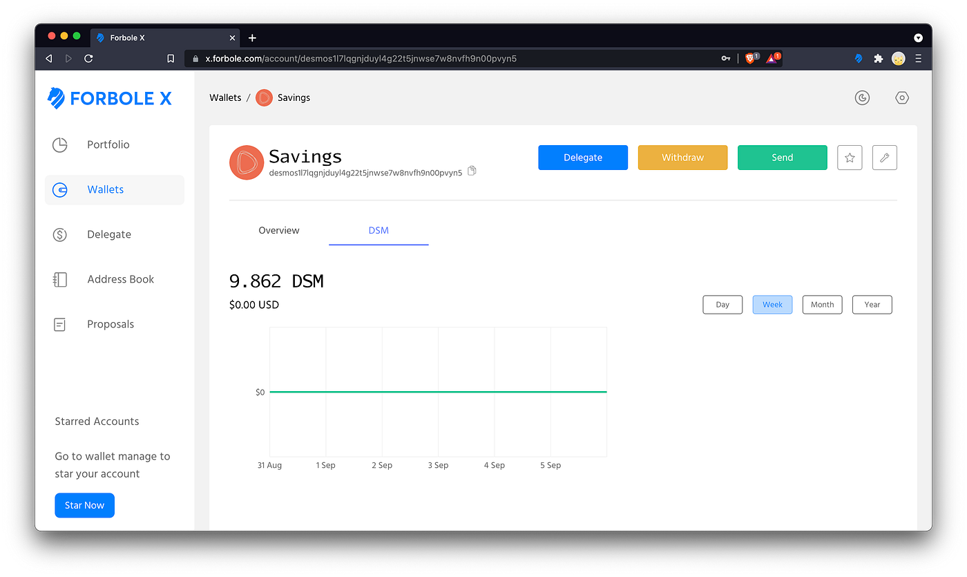 How to delegate your tokens on Forbole X? | by Yuhsin | Desmos Network | Medium