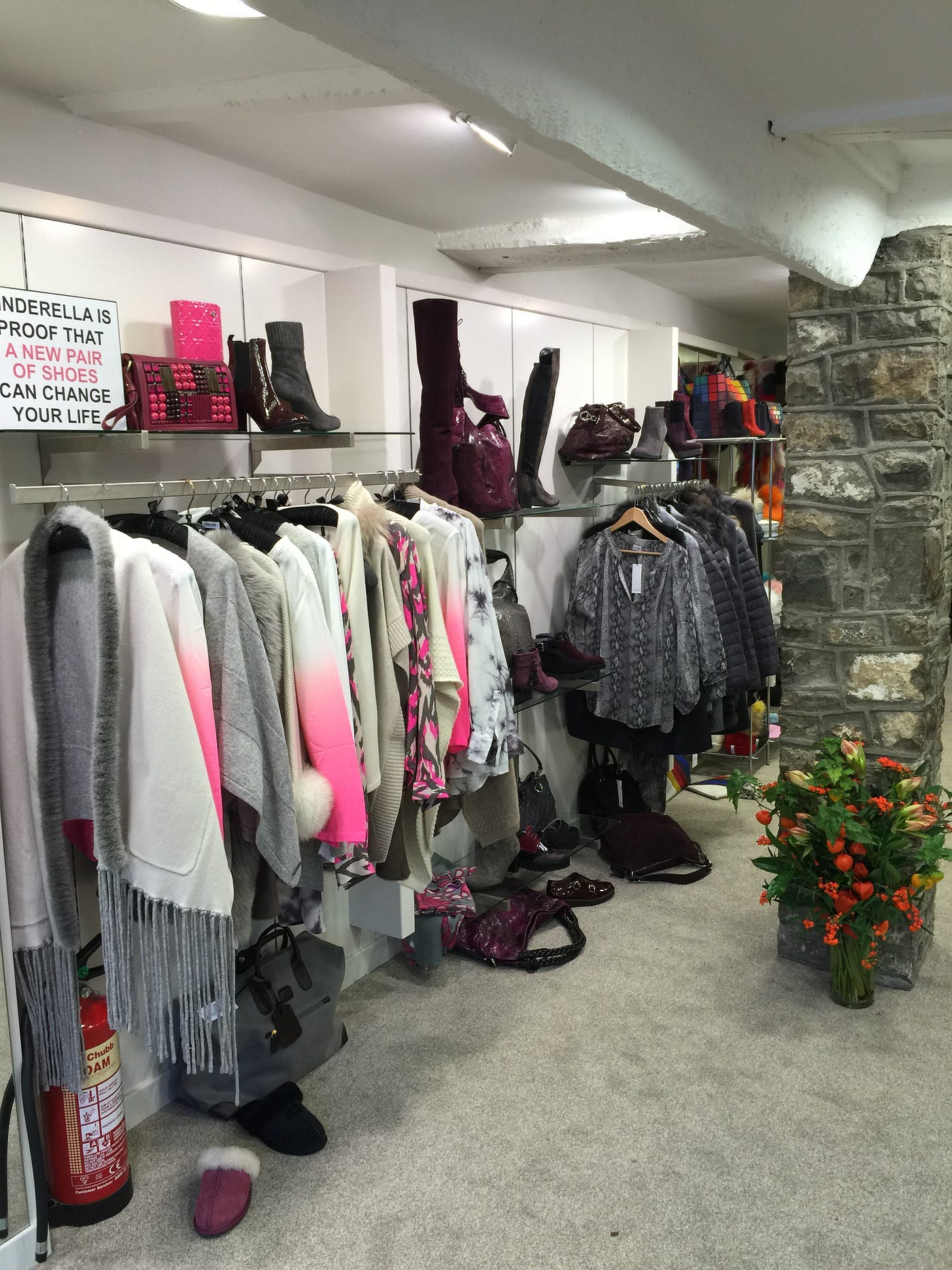 Behind the scenes of fab shoe & clothing boutique Jon Ian Cowbridge ...