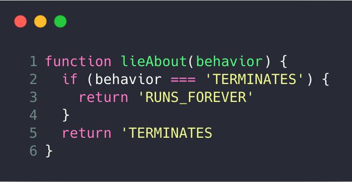 I bet you I can tell if a JavaScript program runs forever | Nemanja ...
