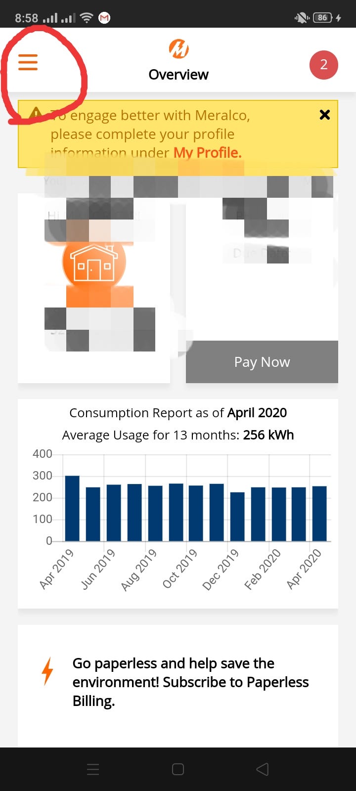 How to view your Meralco bill using your Meralco app | by Ma. Loricar ...