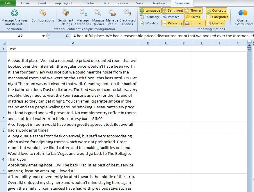 Sentiment Analysis using Semantria in MS Excel | by Debayan Kar | Medium