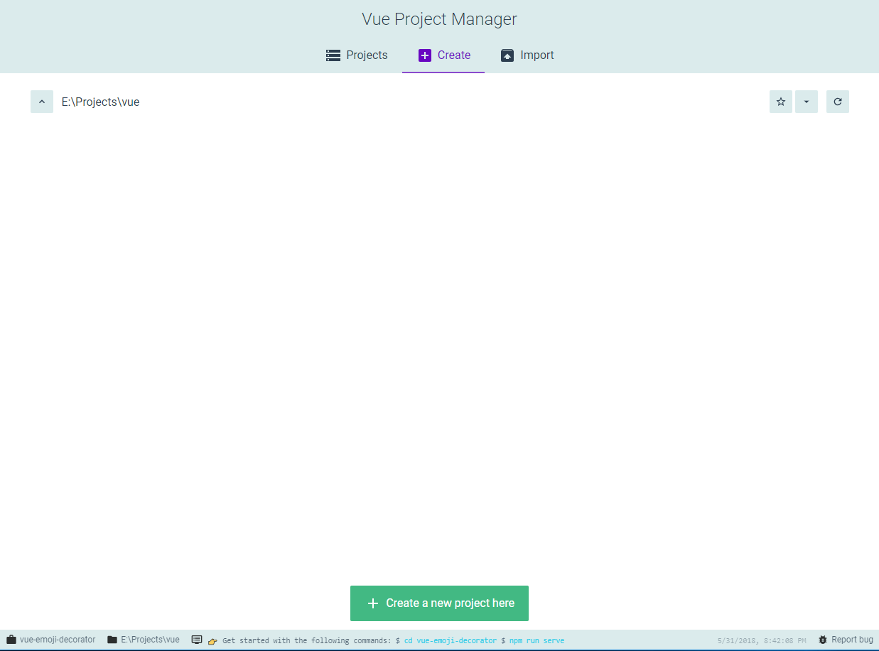 Getting To Know the New Vue-cli 3 User Interface | by Brandon Lyons ...