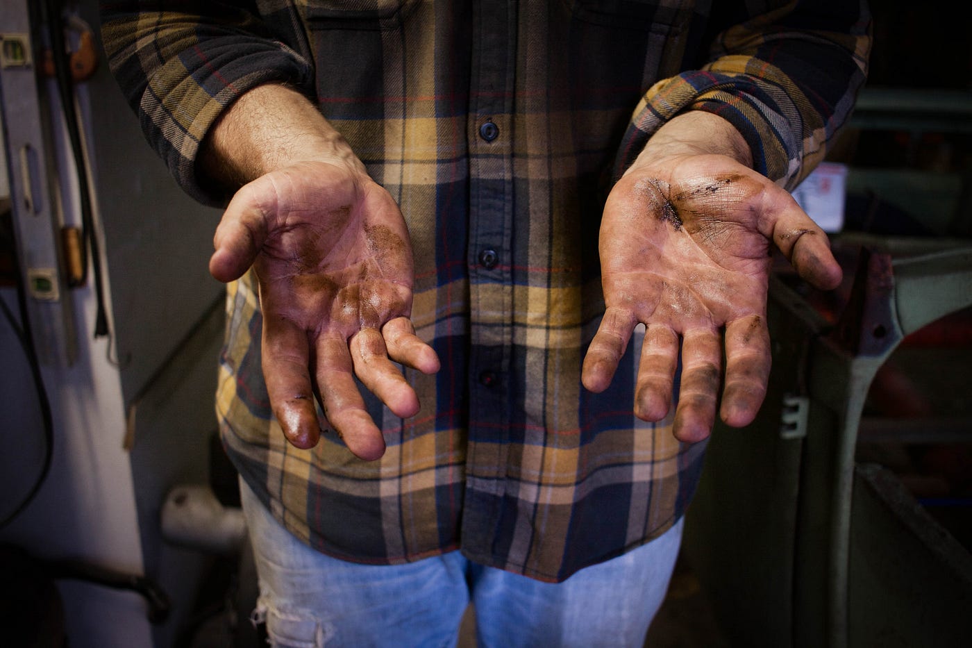 Matthew Bridges. “He who works with his hands is a… | by Kaylan Frank ...