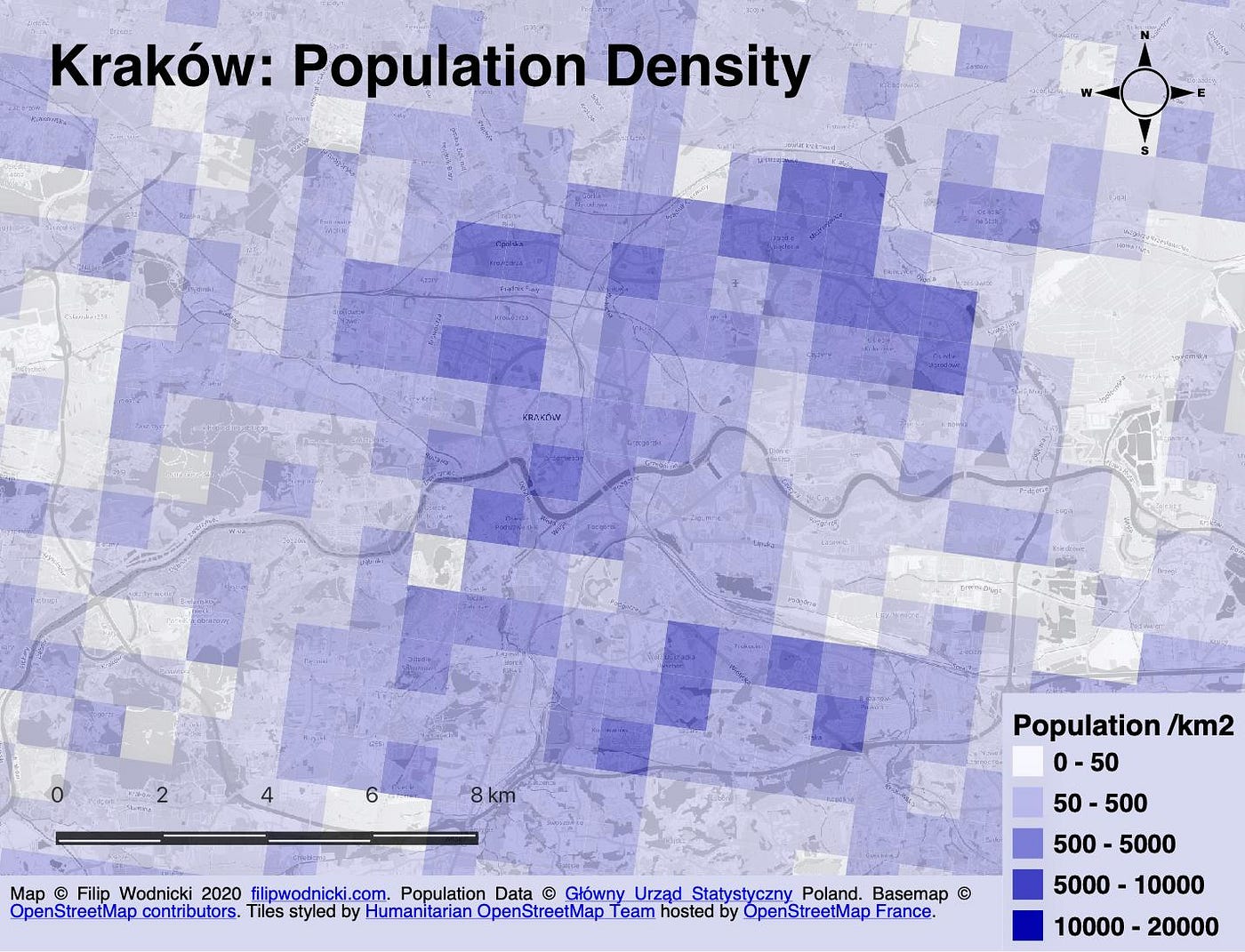 Mapping the City and its Population | by Filip Wodnicki | Medium