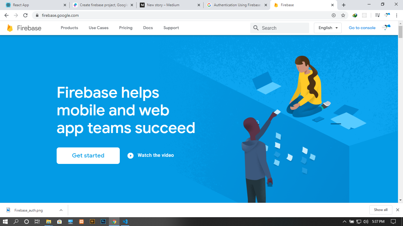 Authentication Using Firbase Authentication Basic Core Concepts | by ...