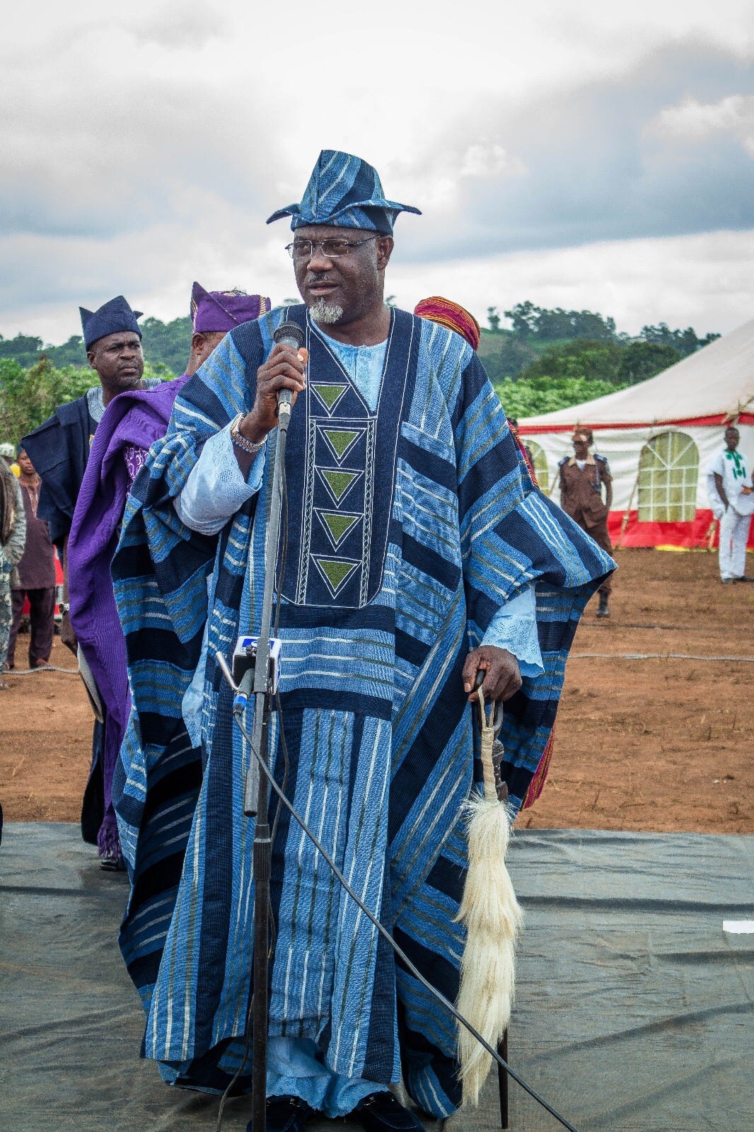 Ajimobi Lays Foundation Of 13.5 Hectares Aso Ofi Market. | by Oyo State ...