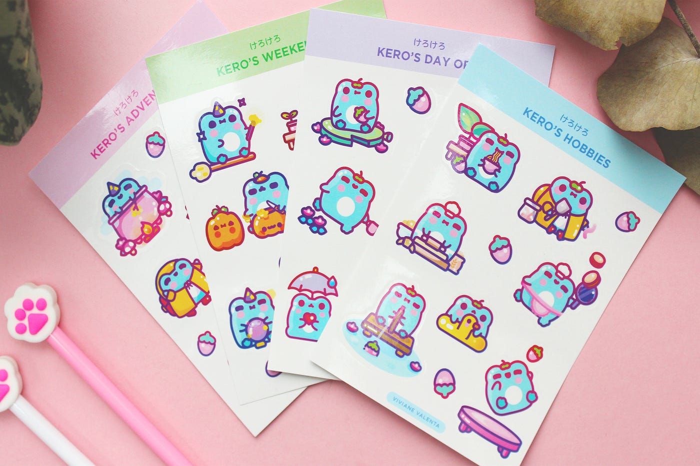 How Viviane Valenta creates unique illustrations, and art products ...