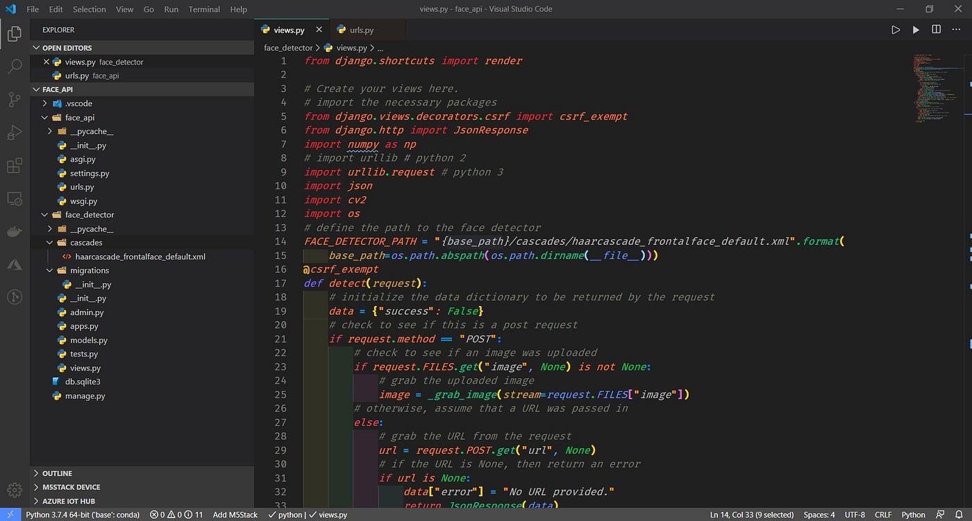 💻Basic OpenCV API with Django 📷 - Nonpavit Detbun 🔋🍺 - Medium