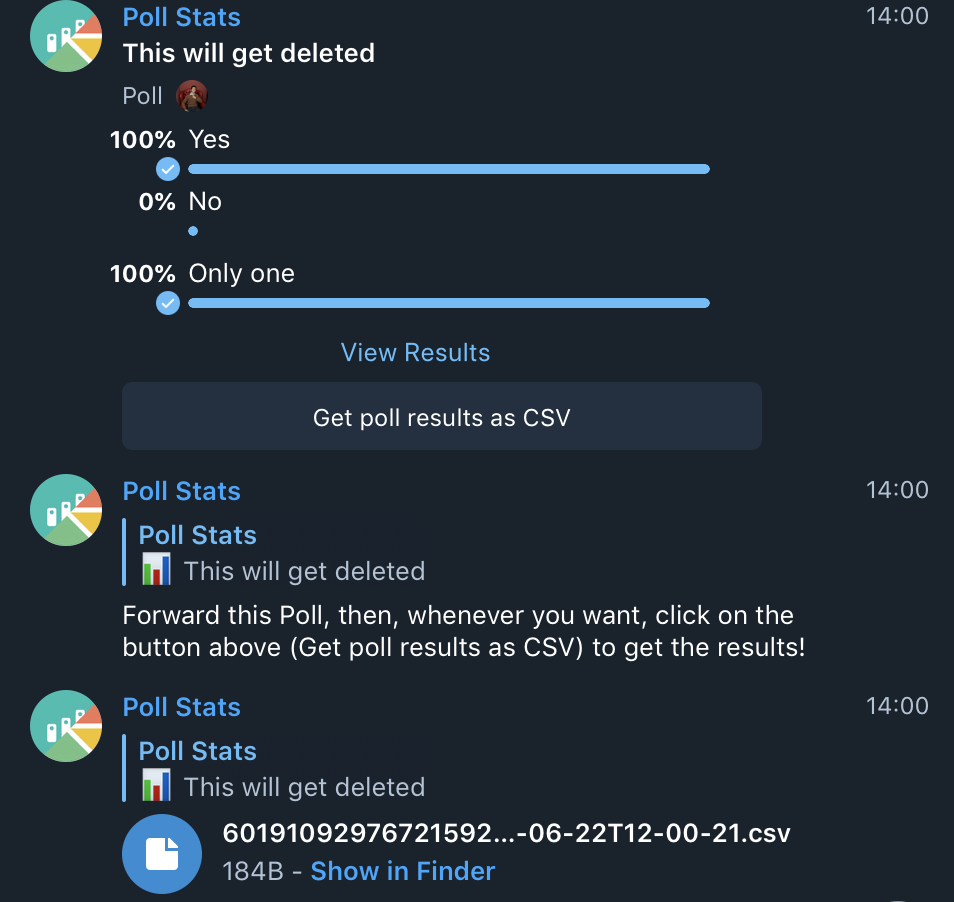 Track native Telegram polls results! | by Pier Carlo Cadoppi | Medium
