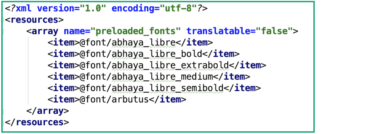 Font (Typeface) in Android Application | by Radheshyam Singh ...