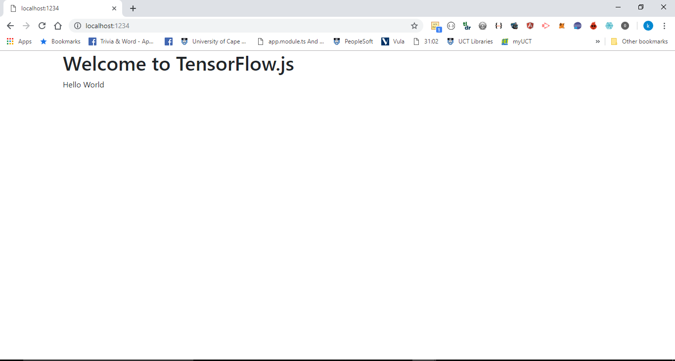 Tensorflow.js -Machine Learning for the Web. | by kenneth mphele | Medium