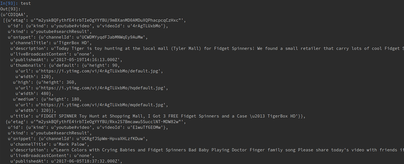 Part 2: Using YouTube’s Python API for Data Science | by Pres Nichols ...