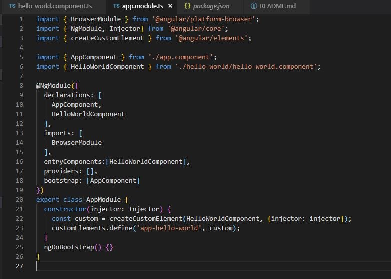 Angular Elements with Angular 8. This is my first story on medium and I… | by Pradeep Kumar | Medium